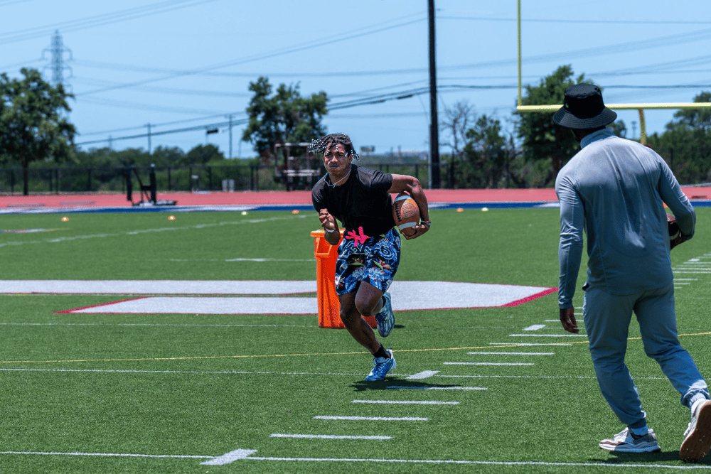 N D Kalu Youth Football Camp San Antonio Event Photography Batts